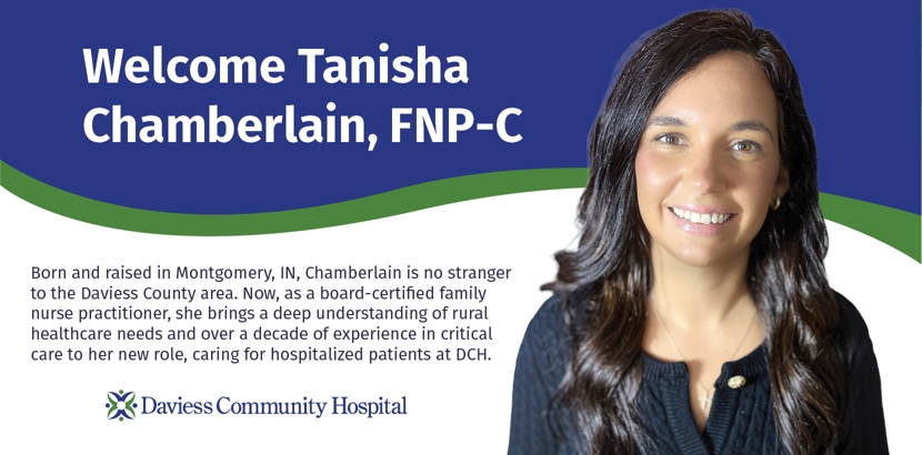 Tanisha Chamberlain, FNP-C | Hospitalist at Daviess Community Hospital