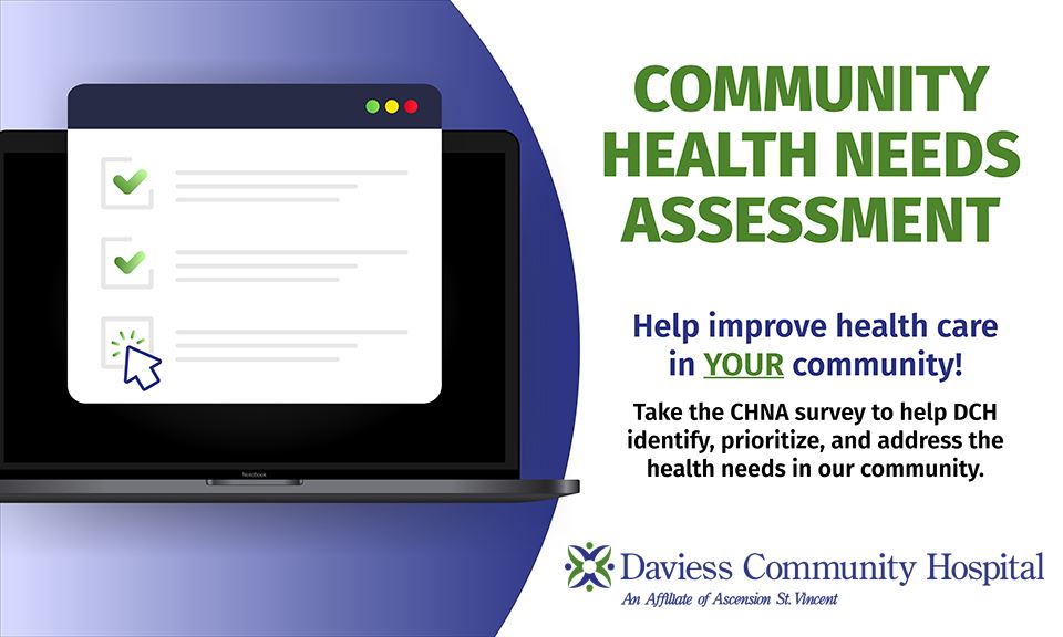 Take the 2025 Community Health Needs Survey | Daviess Community Hospital